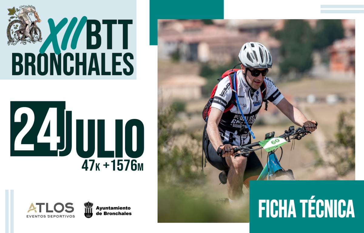 PERFIL Y TRACK BTT BRONCHALES-SIERRA ALTA - Atlos Eventos