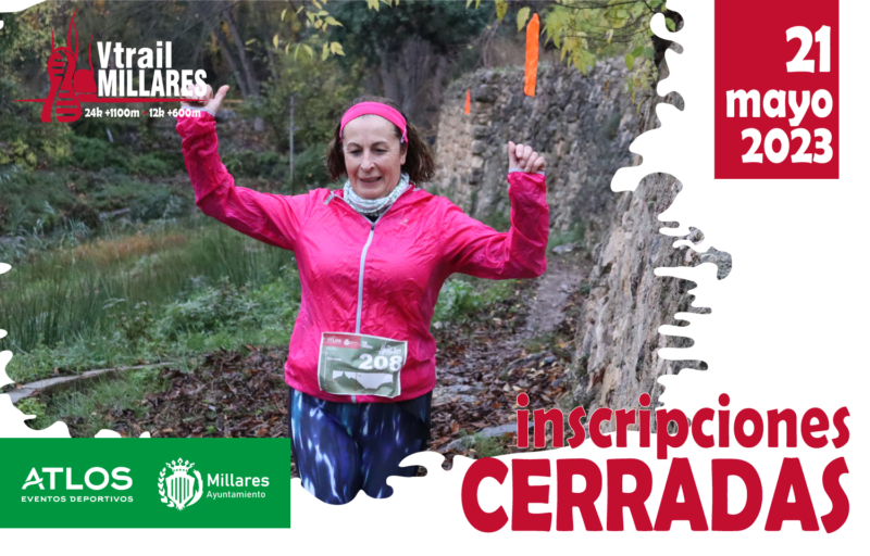 INSCRIPCIONES CERRADAS V MILLARES TRAIL 2023